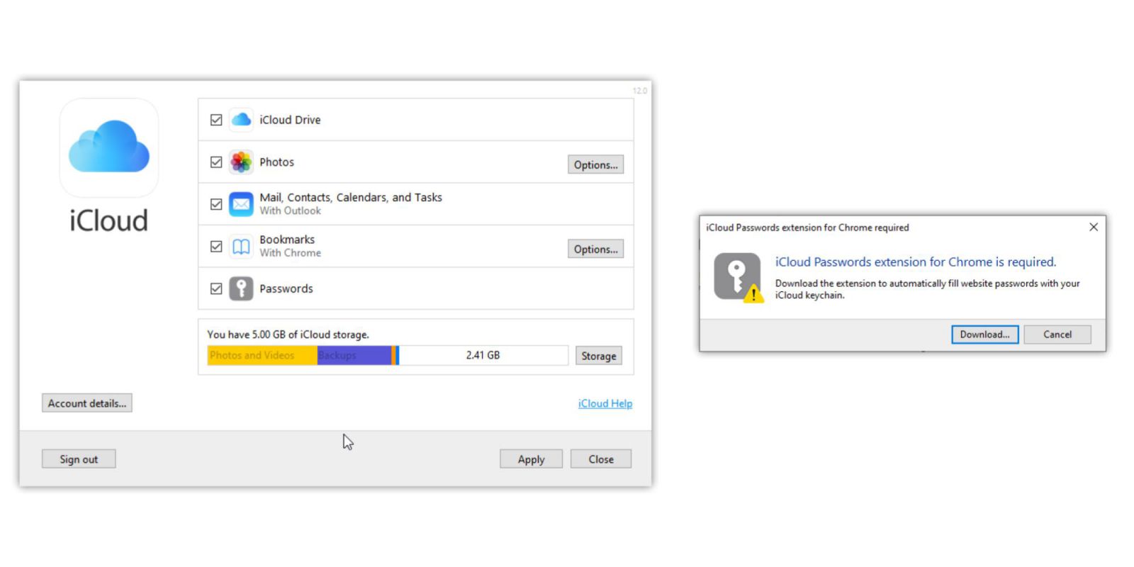 Apple phát hành tiện ích mở rộng Chrome "iCloud Passwords" cho Windows